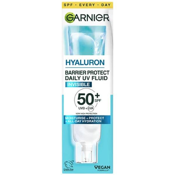 Garnier Hyaluron Daily UV Fluid SPF50+ 40ml – Sidney Wholesale