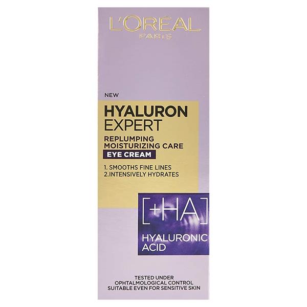 L'Oreal Hyaluron Expert Replumping Moisturising Care Eye Cream 15ml ...